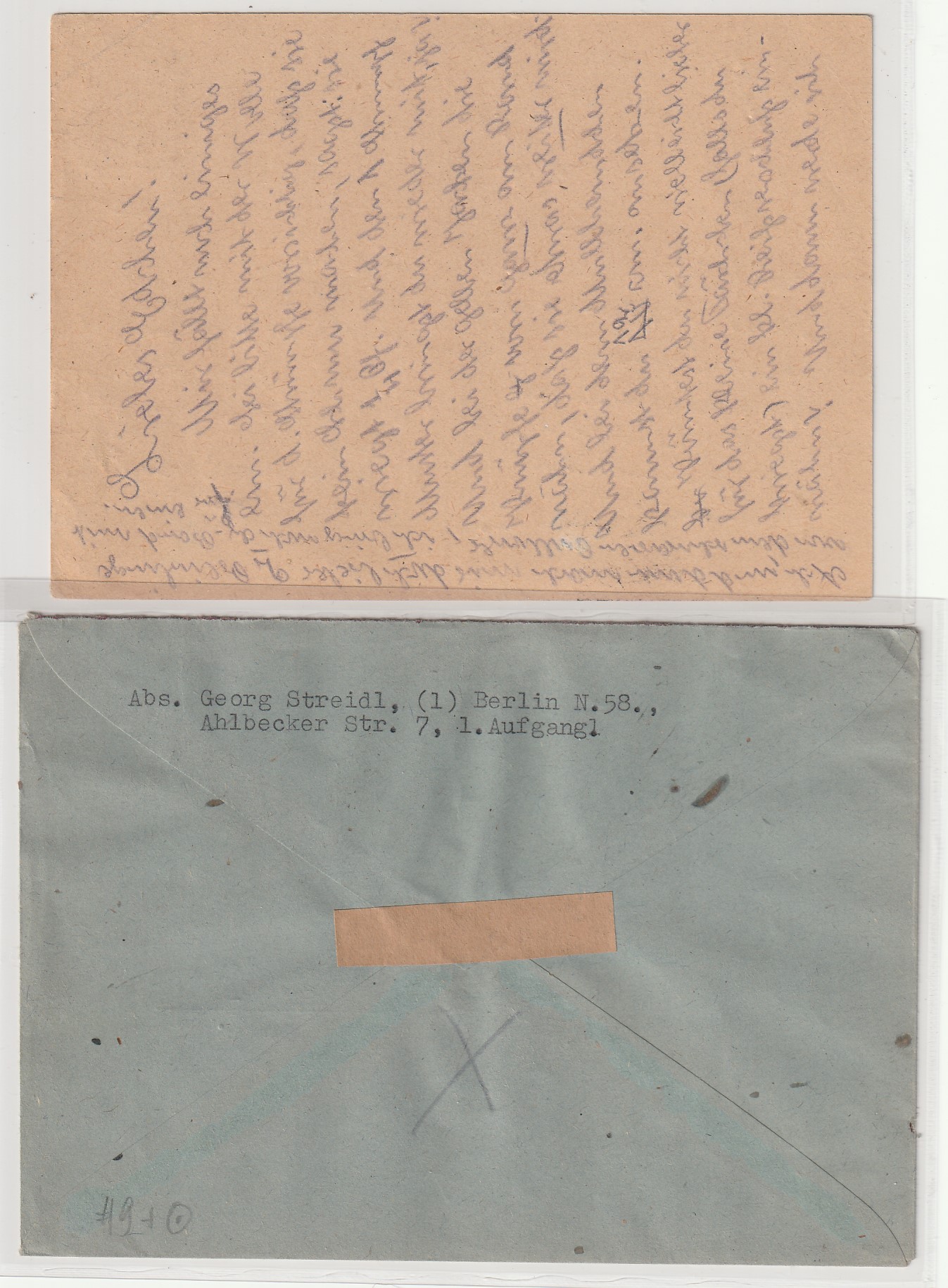 Berlin: Brief und Karte je mit Luftbrückenstempel · Philatelieversand ...